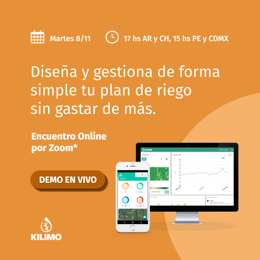 Kilimo | Monitoreo y Gestión de Riego - Kilimo